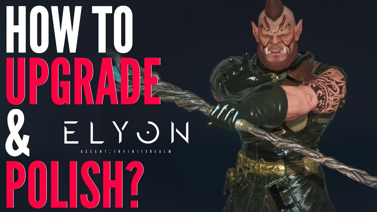 ELYON How To Polish and Upgrade Runestones? BEGINNERS GUIDE! (NEW ...