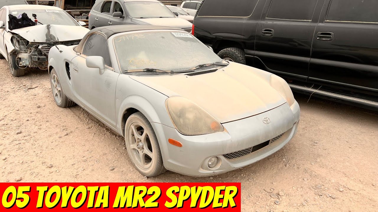 Copart Walk Around 2-1-22 + 2005 Toyota MR2 Spyder!! - YouTube