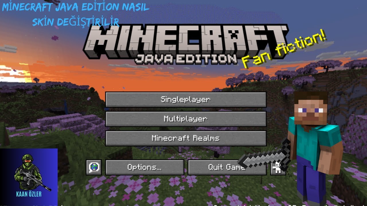 MİNECRAFT JAVA EDİTİON NASIL SKIN DEĞİŞTİRİLİR - YouTube