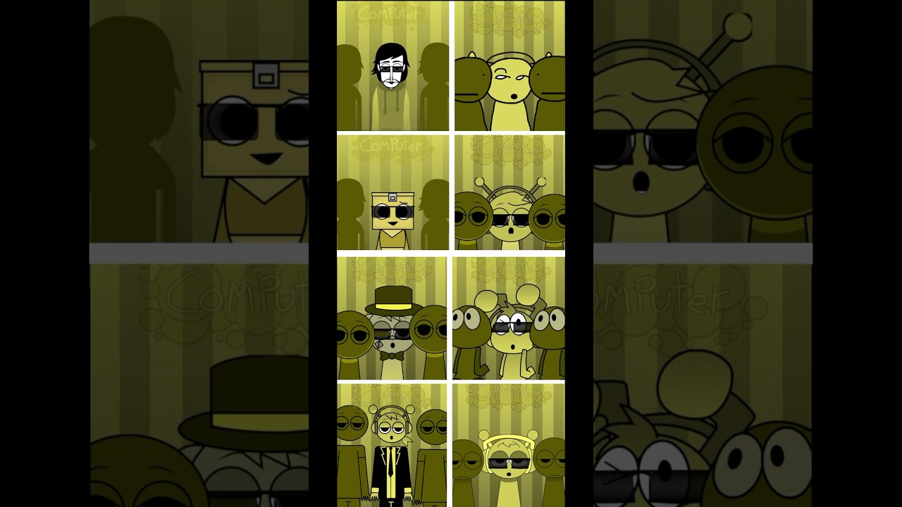 Incredibox Sprunki ALL MUSTARD MODS #shorts - YouTube