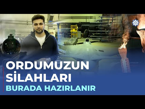 PUA-lar, avtomatlar, tapançalar - silahların istehsal olunduğu zavoddan REPORTAJ