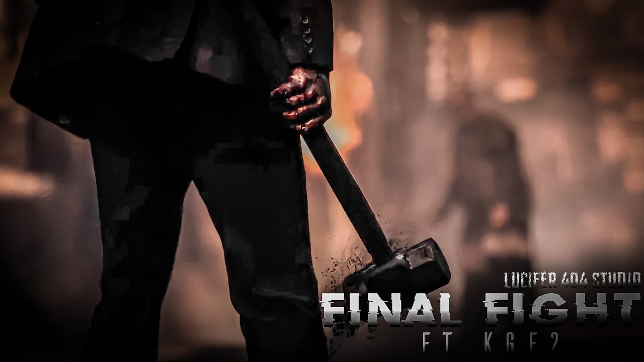 KGF 2 Final Fight | Attitude Status 🥵 | KGF 2 Last Scene | KGF Climax ...