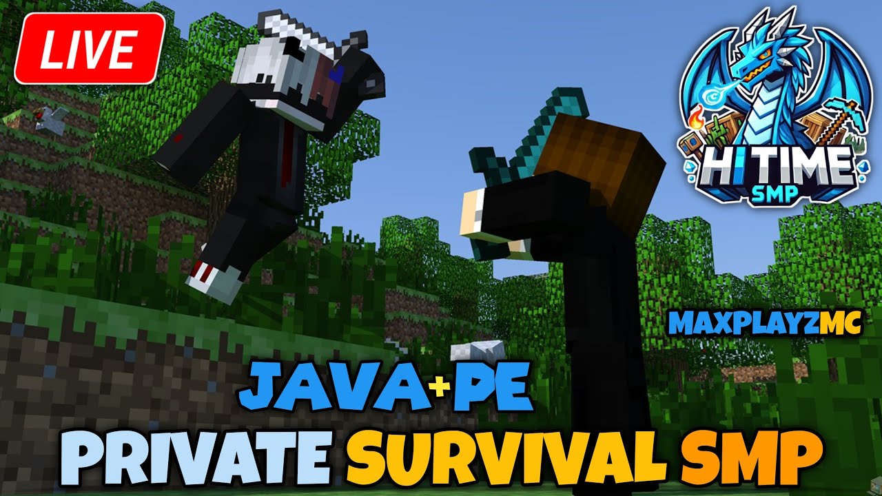 Minecraft LIFESTEAL & BLISS SMP LIVE || PUBLIC SMP 24/7 JAVA + BEDROCK ...