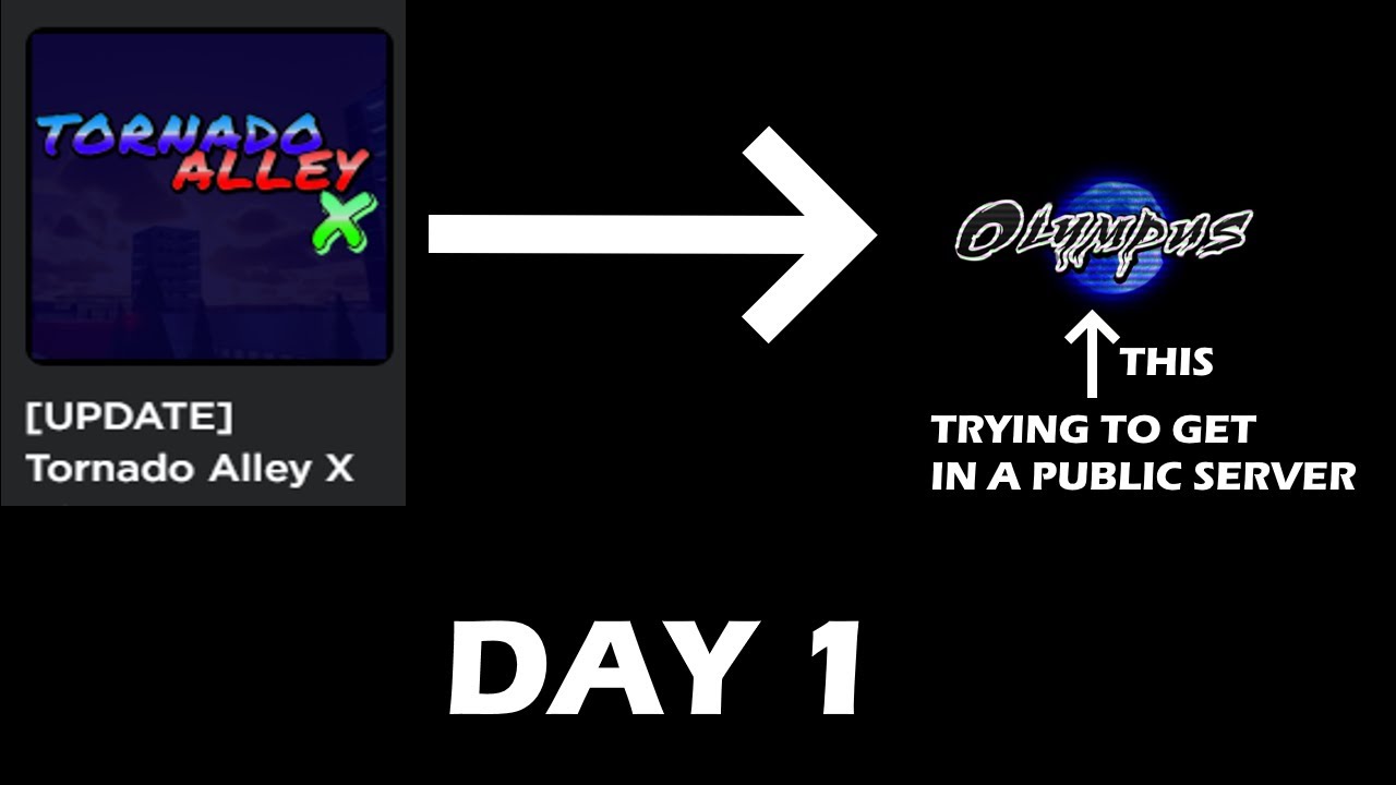 TRYING TO GET OLYMPUS IN A PUBLIC SERVER IN TAX | DAY 1 - YouTube