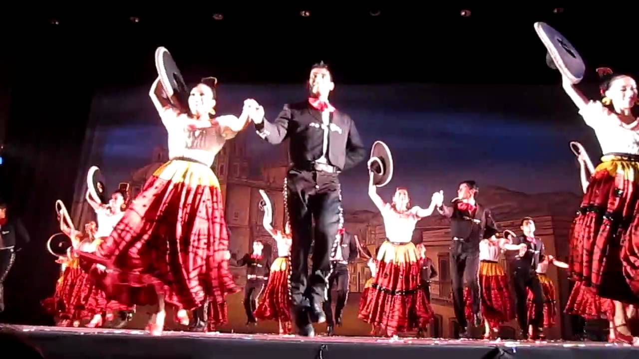 ''Jarabe Tapatio'' de Jalisco, Parte 2, Ballet Folklorico de Mexico de ...