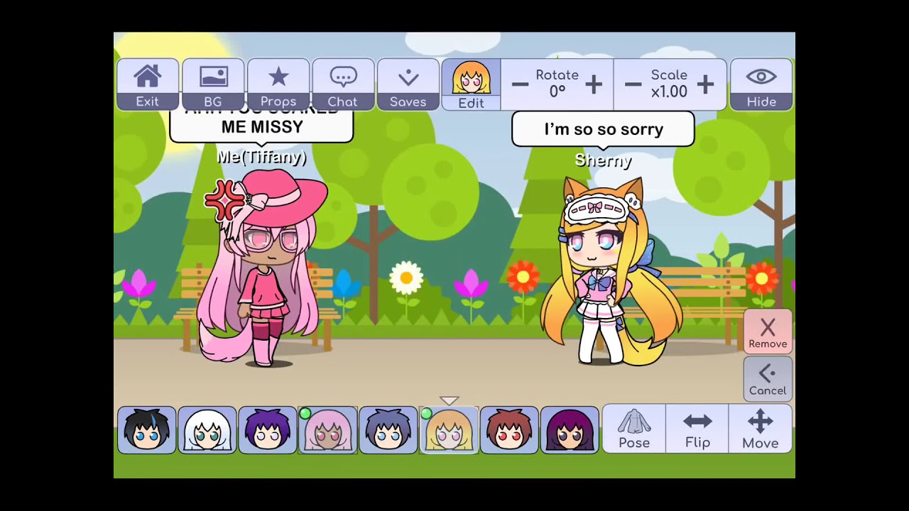 Gacha life talking about my friend (part 1) - YouTube