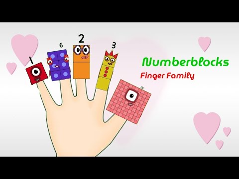 Numberblocks Finger Family - YouTube