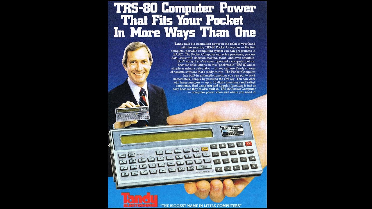 1981 Tandy Electronics - TRS-80 Pocket Computer Brochure (Australian ...