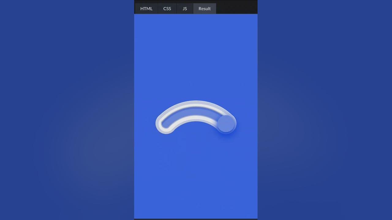 Arched Toggle Switch Css Animation Html And Css Heresthecode Comedy Htmlcss Youtube 