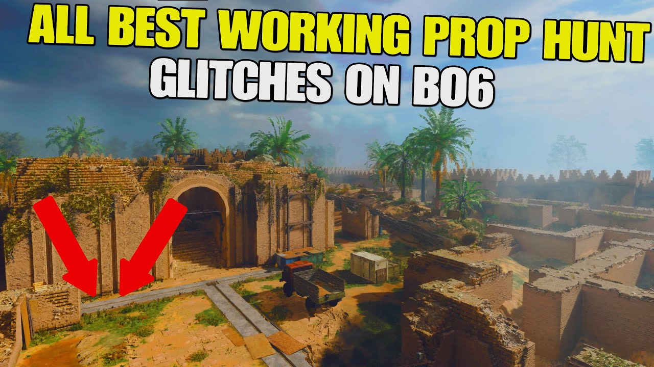 Black Ops 6 Glitches All Best Working Prop Hunt Glitches on Bo6, Bo6 Glitch, Glitch Spots, Prop ...