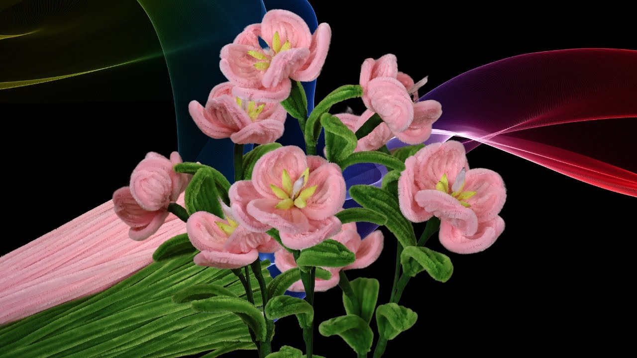 Beautiful flowers made from velvet ribbon#Handmade DIY#Guide to Making ...