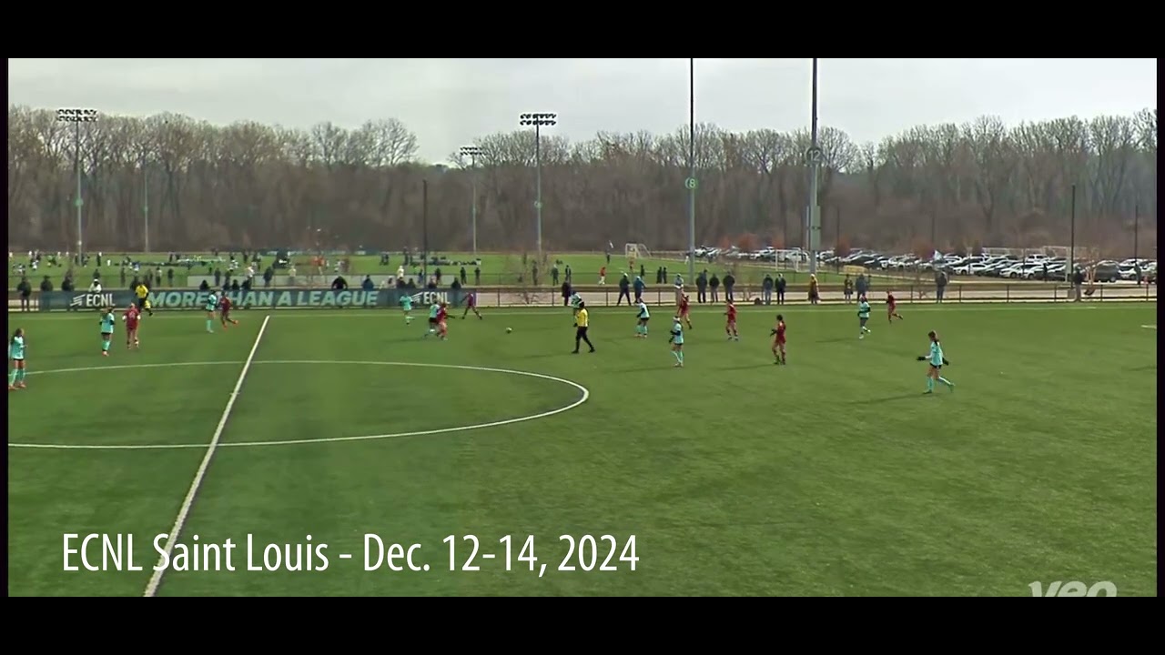 Eva Hautefeuille (2026) ECNL Saint Louis Highlights - Dec. 12-14, 2024 ...