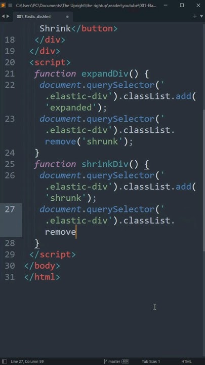 Elastic Div Htmlandcssandjavascript Shorts Website Webdesign Viralvideo Trending Code