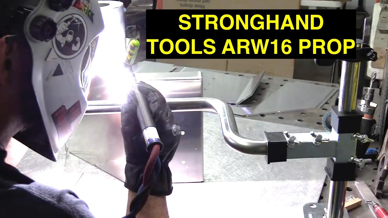 Stronghand Tools Welding Prop - ARW16 Wrist Rest - YouTube
