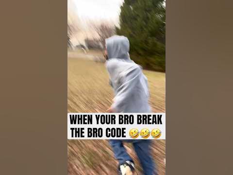 WHEN YOUR BRO BREAK THE BRO CODE 🤣🤣 #skits #fyp #funnymoments # ...
