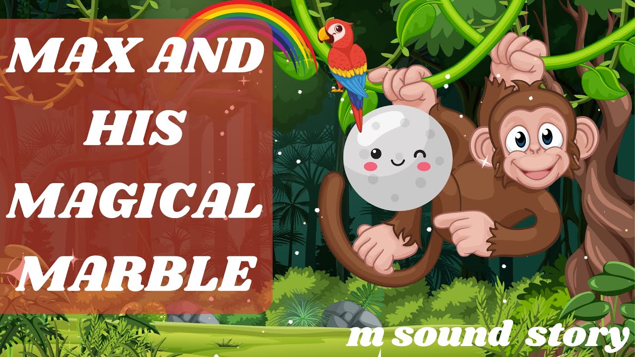 m sound story for kids || Teach m sound to kids ||बच्चों को Phonics ...