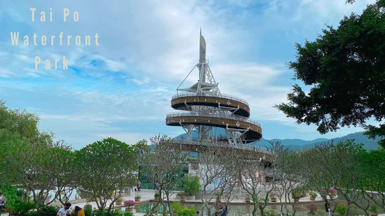 Chilling in Tai Po Waterfront Park | Hong Kong - YouTube
