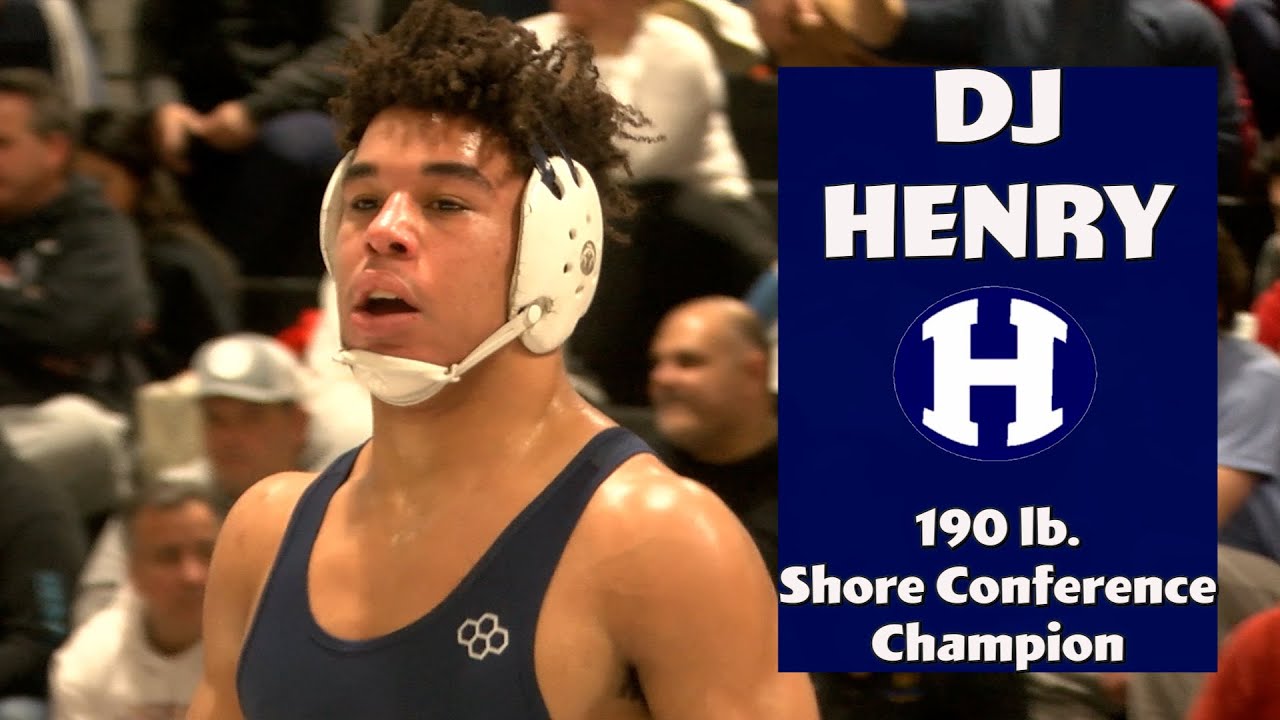 DJ Henry | Howell | 190 lb. Shore Conference Champion - YouTube