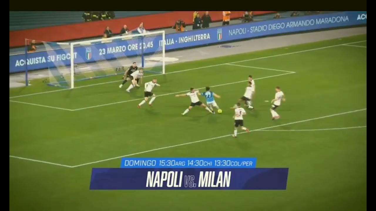 Serie A Italia | Napoli vs AC Milan | Promo ESPN - YouTube