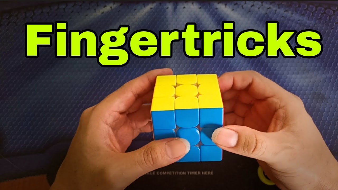 Principales Fingertricks para Speedcubing en el Cubo de Rubik - YouTube