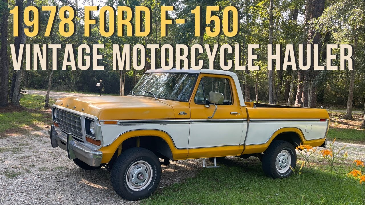 Creating a Classic Motorcycle Hauler from an Old Ford F-150 for under ...