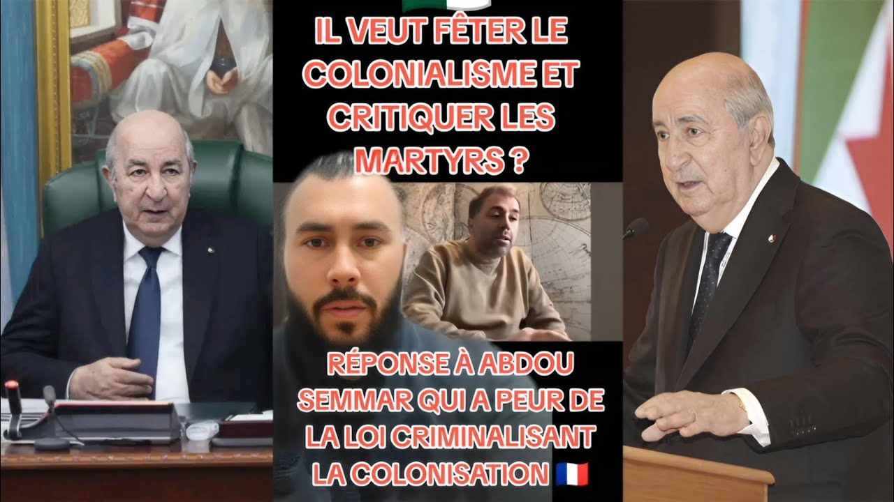 Abdou Semmar CRITIQUE les Martyrs Algérien 🇩🇿 ! - YouTube