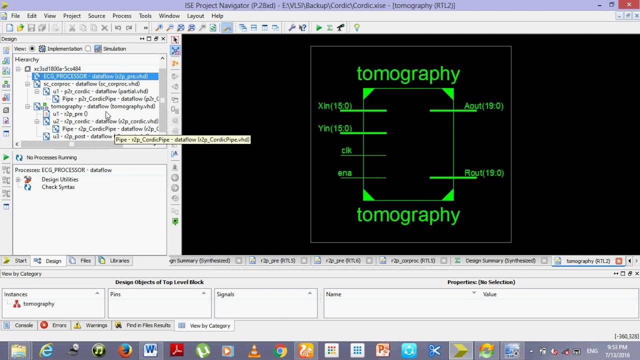 A New Parallel Vlsi Architecture For Real Time Electrical Capacitance Tomography Youtube