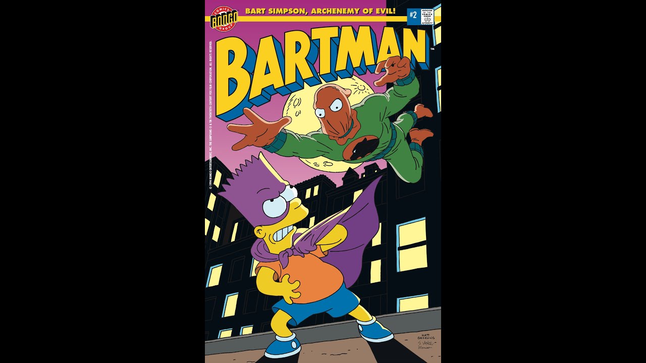 Bartman Comics 02 - YouTube
