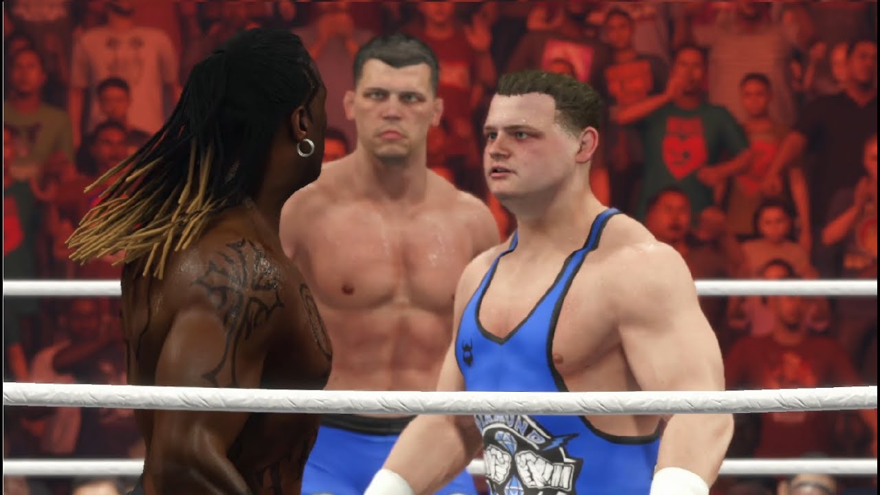 WWE 2K23 R-Truth and The Creed Brothers vs. The Judgment Day Raw - YouTube