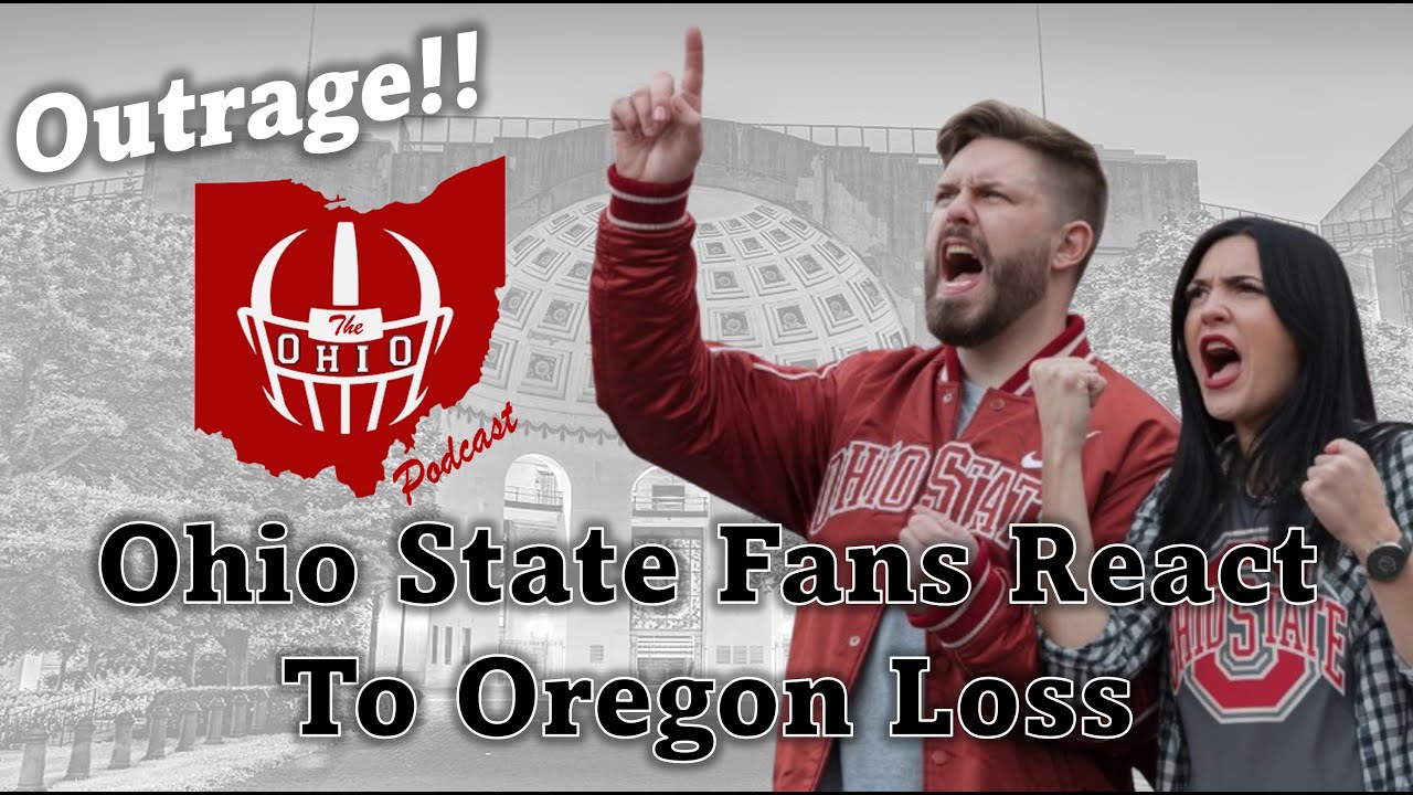 OUTRAGE!!!! Ohio State Fans React To Oregon Loss - YouTube