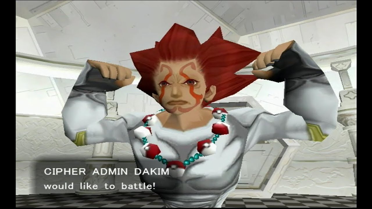 Pokemon Colosseum - Part 24 - Realgam Tower - Cipher Admin Dakim Boss ...