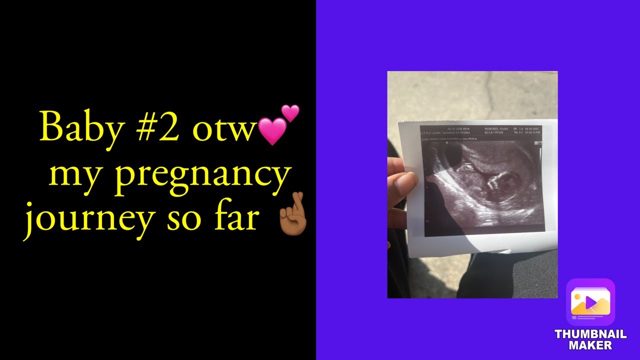 Baby #2 otw pregnancy journey so far 💕 - YouTube