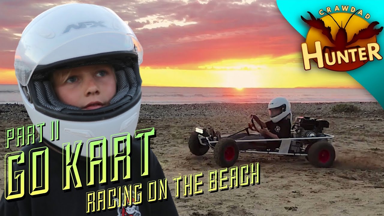 Can you drive a GO KART on the BEACH?!? - Part 2 - YouTube