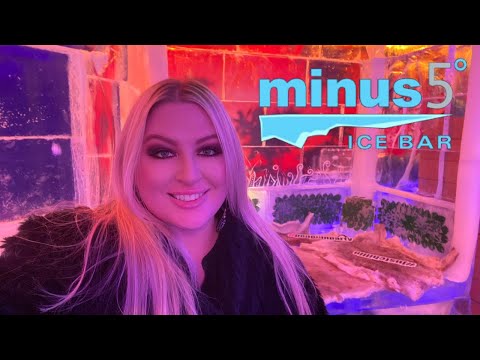 MINUS 5 ICE BAR LAS VEGAS - VENETIAN CASINO & RESORT 🧊 🥃
