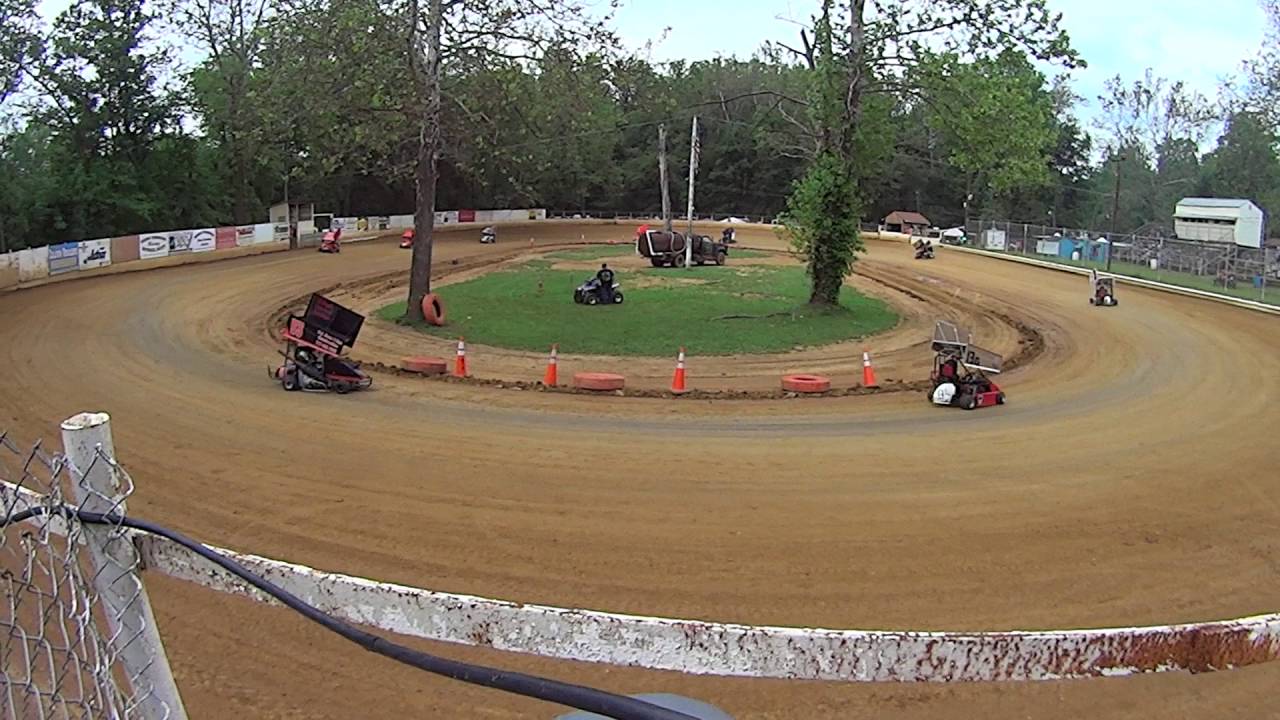 pa wings, sprint carts, june 2016 shellhammers speedway - YouTube