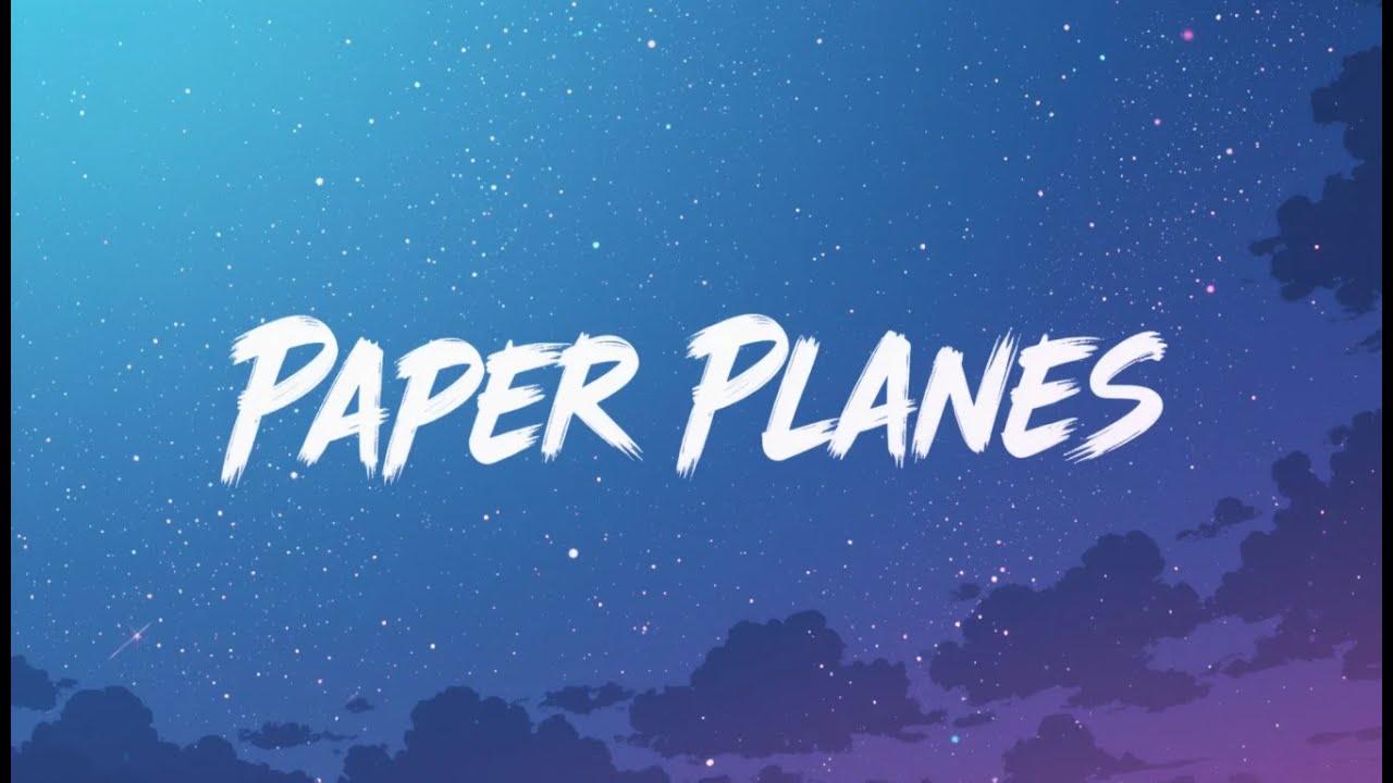 Nightcore ~ Paper Planes | Official Lyrics Video | Copyright - Free ...