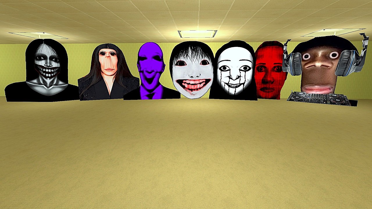 Kuchisake Onna, Selene Delgado, and Ellis Nextbot Took Over the ...