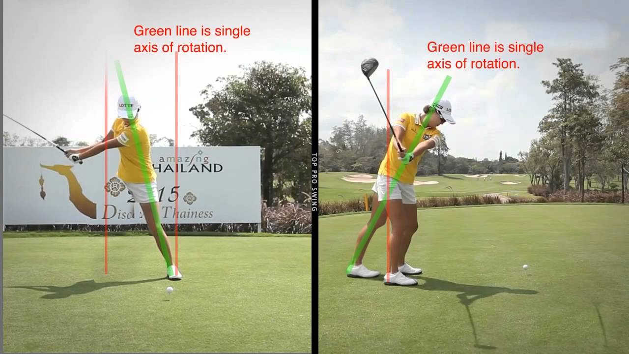 The magic imaginary third leg of golf - YouTube