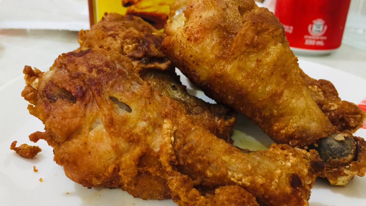 KFC Style Fried Chicken at HOME | Mushroom Rice Better than Take Out ...