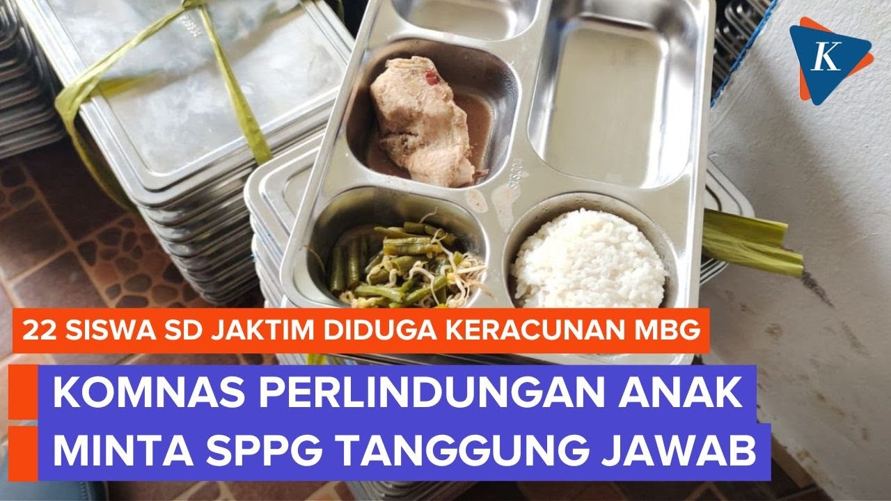 Komnas PA Minta SPPG Tanggung Jawab soal 20 Siswa SD di Jaktim ...