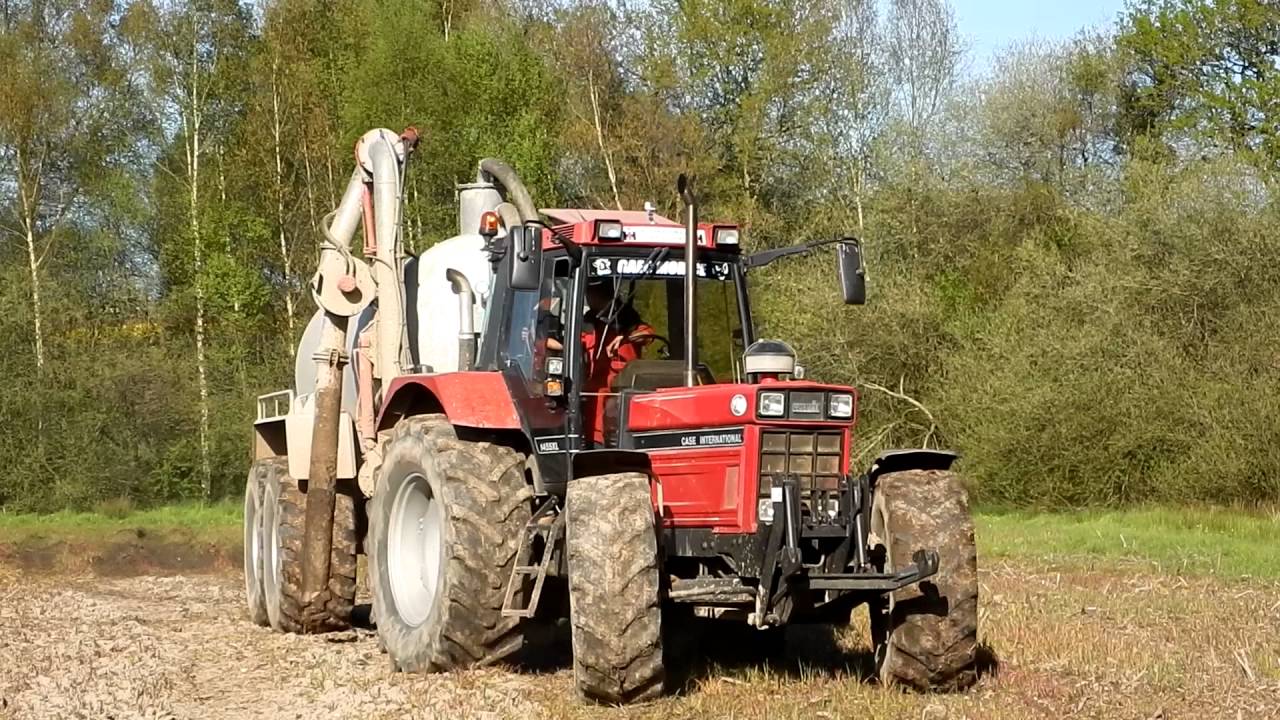 Epandage de Lisier INTERNATIONAL 1455XL / JEANTIL GT 15500/Sound 1455 ...