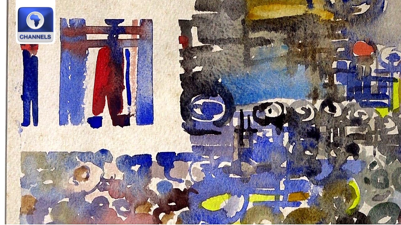 Prof. Jerry Buhari Exhibits Arts 'Landscapes Of The Souls' - YouTube