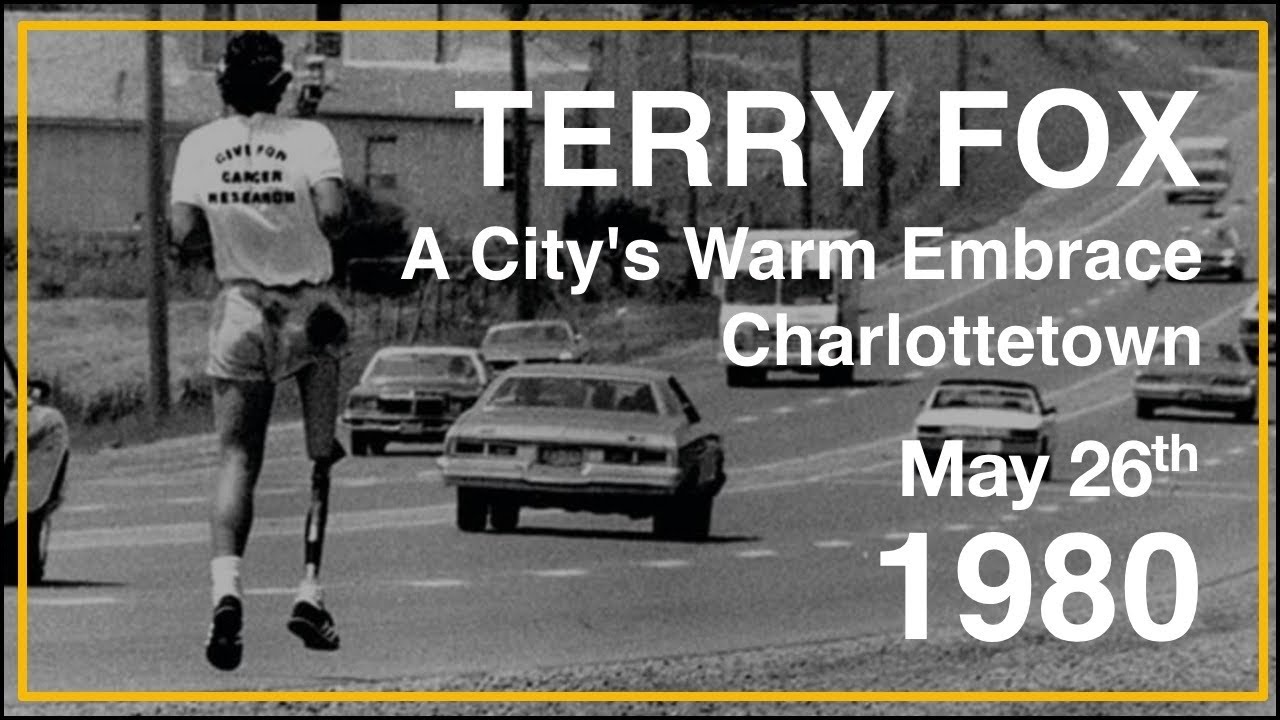 Terry Fox in Charlottetown, Prince Edward Island on May 26th, 1980 ...