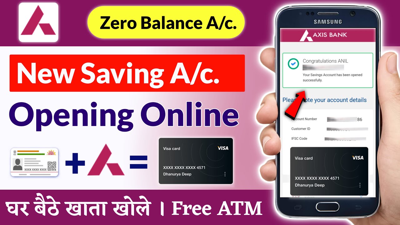 Axis Bank Account Opening Online - How to Open Axis Bank Account Online ...