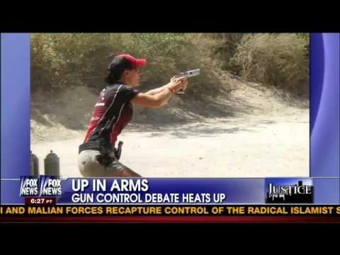 Jessie Duff Straight Shooting on the 2nd Amendment w Judge Jeanine 1 26 ...