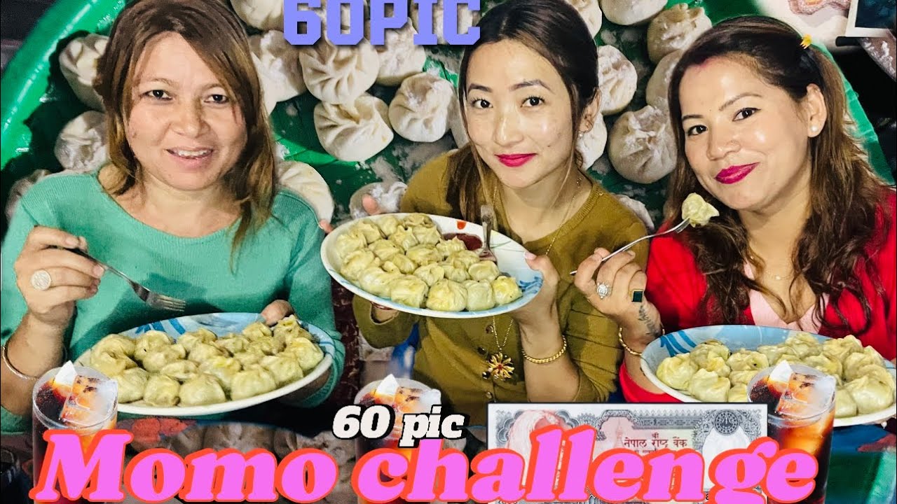 60 pic momo challenge// winner lai rs1000 // ko jityo heram ...