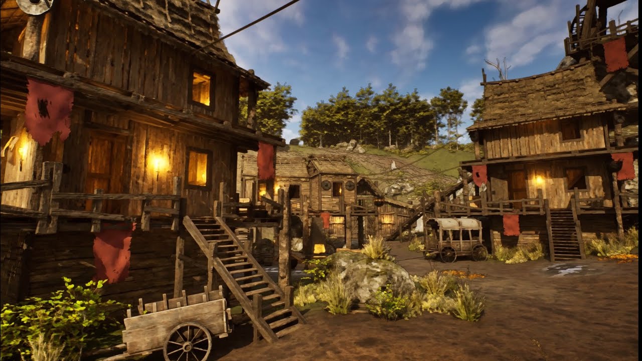 Bandit Village UE5 - YouTube