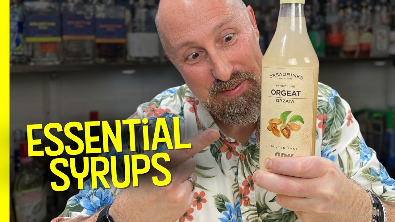 The 4 ESSENTIAL SYRUPS you need to make Rum Cocktails - YouTube