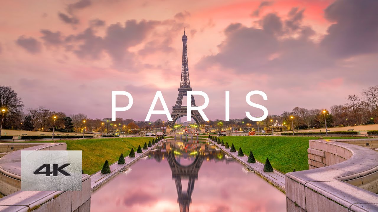 Paris 4k Drone - Paris France Tour - YouTube