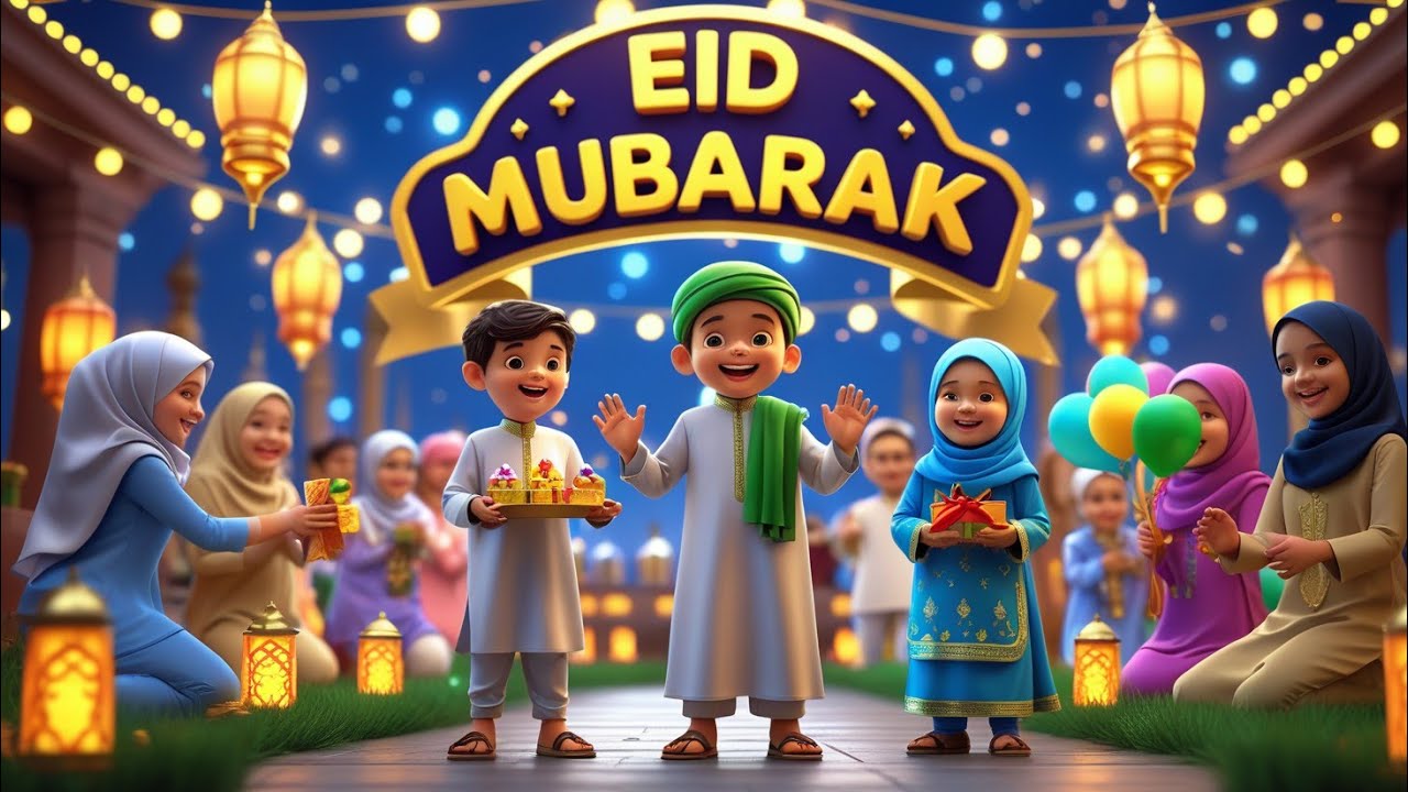 Eid Mubarak 🌙 | Eid Special Cartoon Episode | 3D Animation Cartoon ...